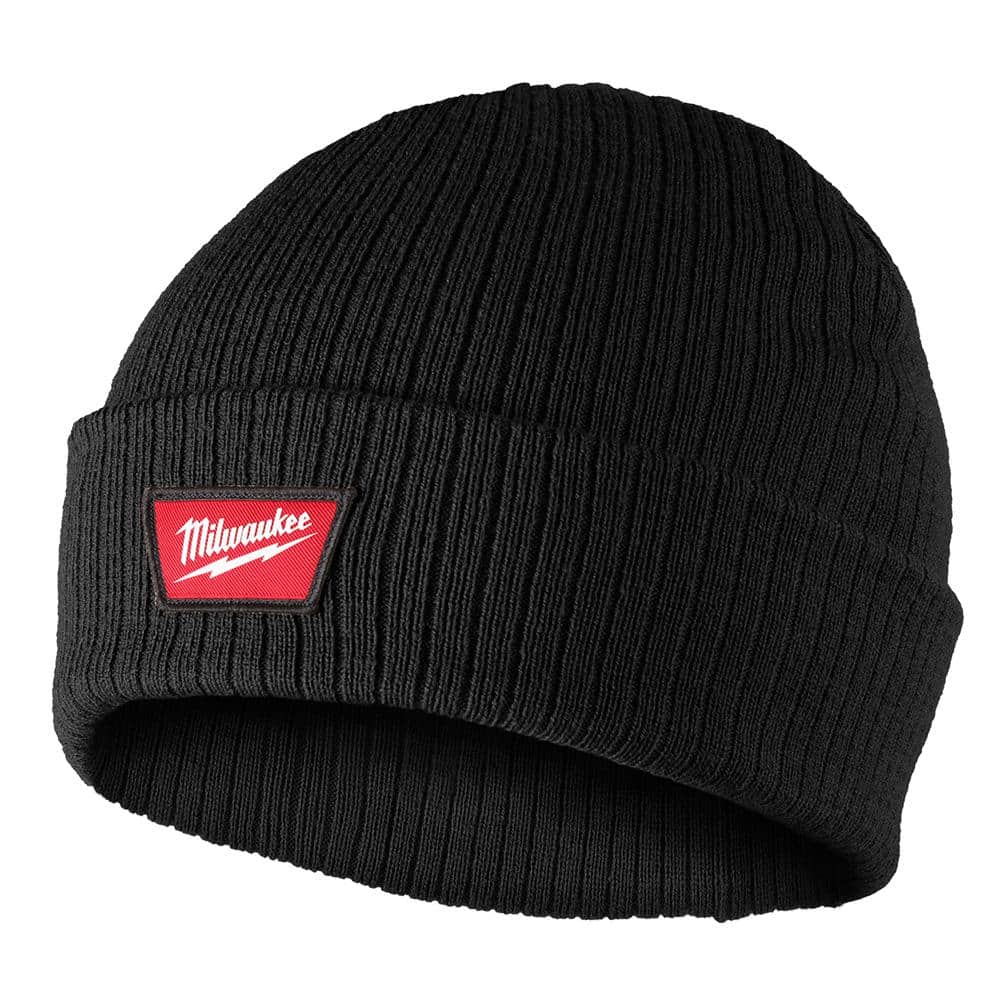 Reviews for Milwaukee Black Rib-Knit Cuffed Beanie Cap | Pg 2 - The ...