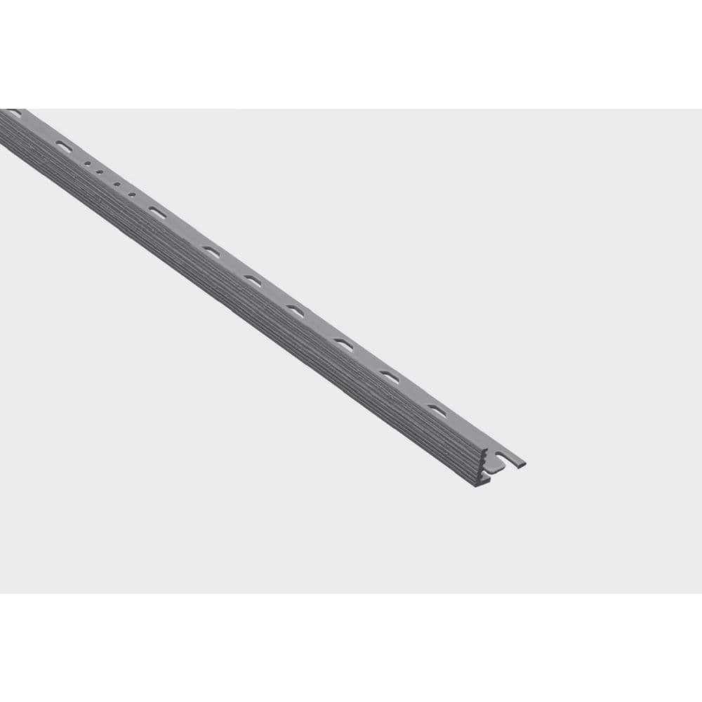 EMAC Novosuelo Ash 1/2 in. x 98-1/2 in. ASTRA Tile Edging Trim ...