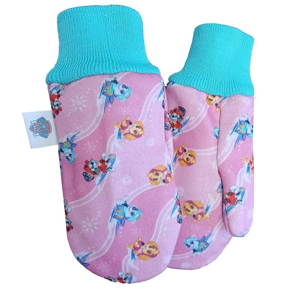 Paw Patrol Pink Toddler Sized Mitten PWG106T - The Home Depot