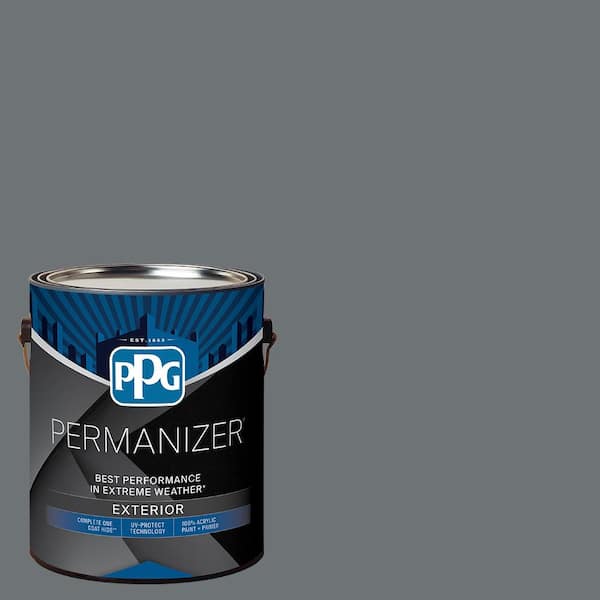 PERMANIZER 1 gal. PPG1011-5 Improbable Flat Exterior Paint PPG1011-5PZ ...