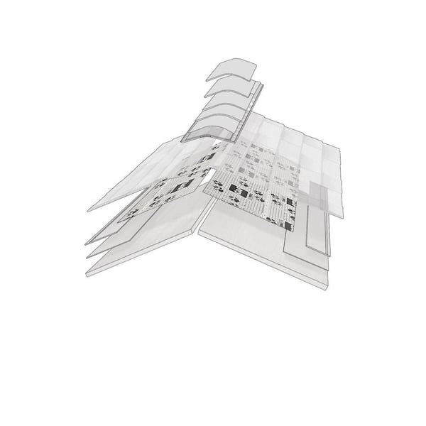 GAF Tiger Paw 1000 sq. ft. Premium Synthetic Roofing Underlayment Roll ...