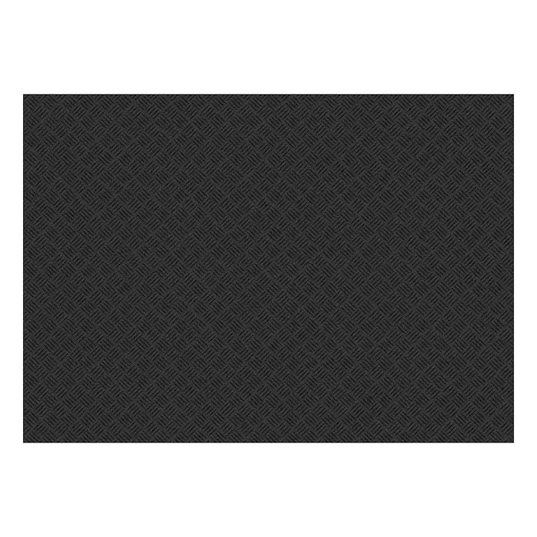 TrafficMaster Black 36 in. x 48 in. Rubber Deck Plate Mat MT4000098 ...