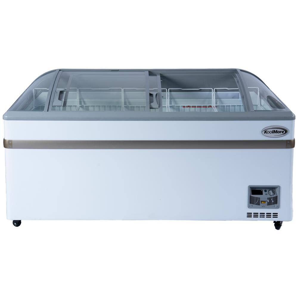 Koolmore 65 in. with 16 cu. ft. Capacity Manual Defrost Island Chest ...