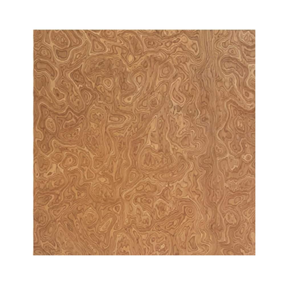 CALHOME 1/4 in. x 24 in. x 2 ft. Square Edge Walnut Finished Veneer MDF ...