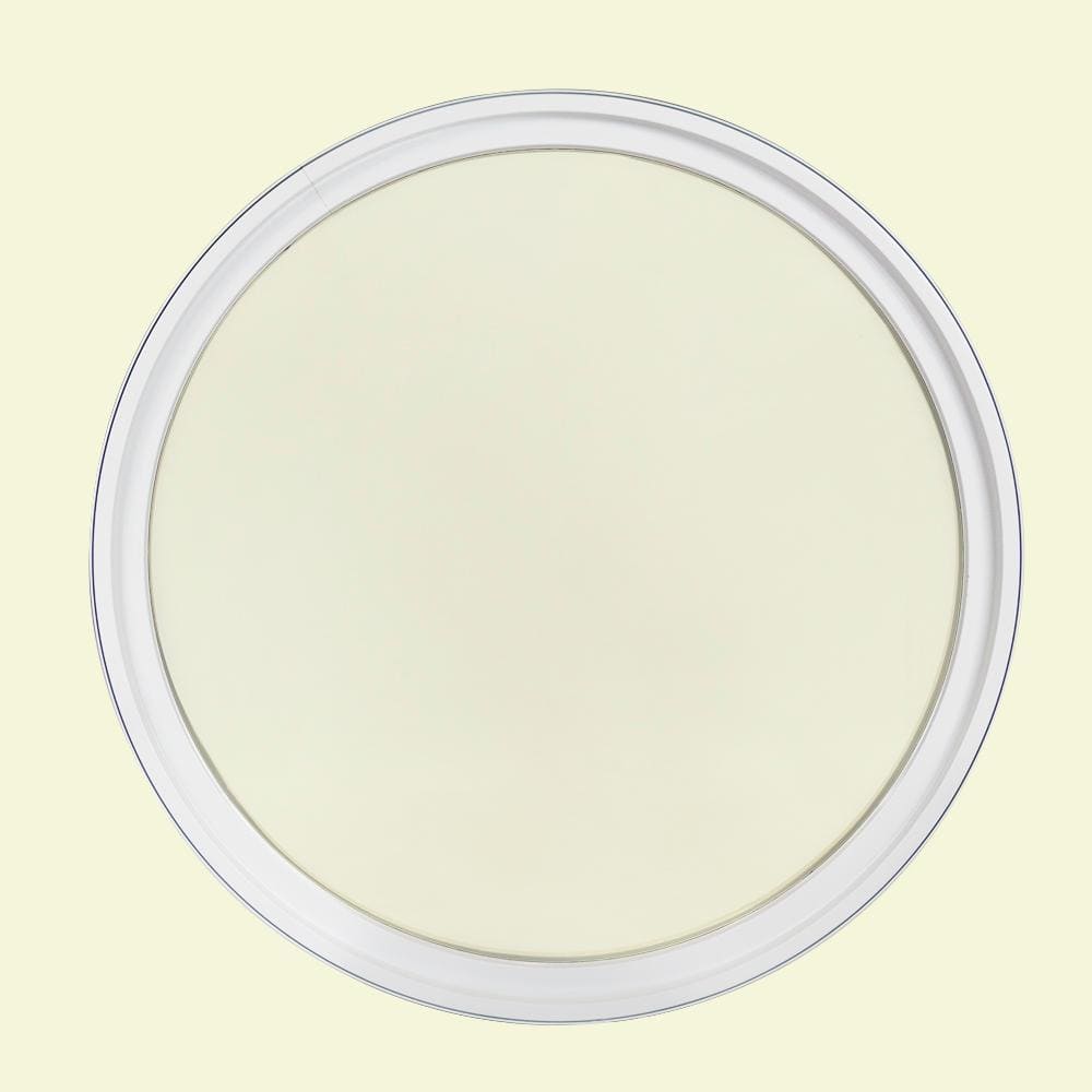 FrontLine 30 in. x 30 in. Round White 6-9/16 in. Jamb Geometric ...