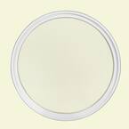 FrontLine 30 in. x 30 in. Round White 6-9/16 in. Jamb Geometric ...