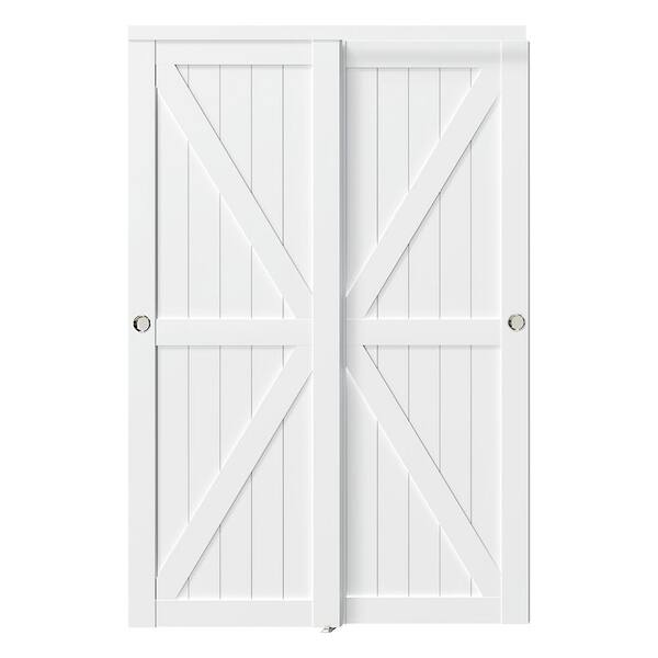 Have a question about TENONER 60 in. x 80 in. Solid Core, White MDF ...