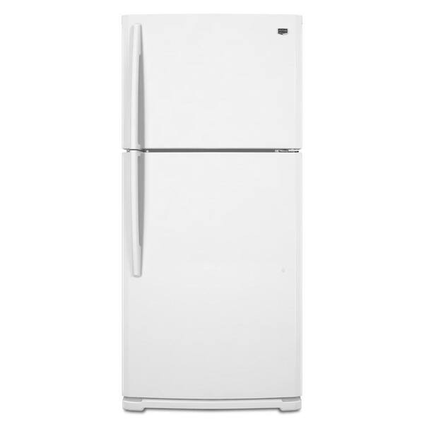 Maytag EcoConserve 18.9 cu. ft. Top Freezer Refrigerator in White ...