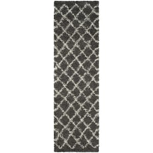 SAFAVIEH Dallas Shag Beige/Ivory 8 ft. x 10 ft. Geometric Multi ...