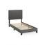Furinno Laval Stone Full Button Tufted Bed Frame FB17020F-ST
