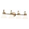 KICHLER Farum 34 in. 4-Light Champagne Bronze Modern Bathroom Vanity ...