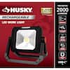 Husky 2000 Lumens Rechargeable LED Work Light EL2206 - The Home Depot