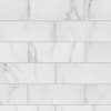 Florida Tile Home Collection Michelangelo Calacatta Matte 3.75 in. x 12 ...