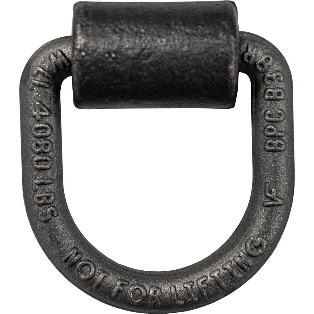 BUYERS PRODUCTS Domestically Forged 1/2 in. Forged D-Ring With Weld-On ...