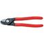 KNIPEX Heavy Duty Forged Steel 7-1/2 in. Wire Rope Cutters with 64 HRC ...