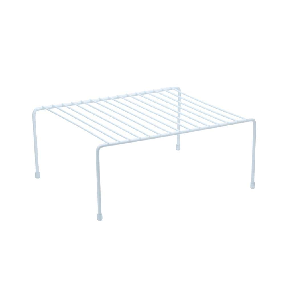 Kitchen Details White Medium Kitchen Shelf Organizer 4183 - The Home Depot