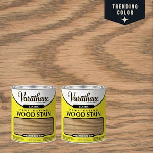 Varathane 1 qt. Olive Brown Premium Fast Dry Interior Wood Stain (Case ...