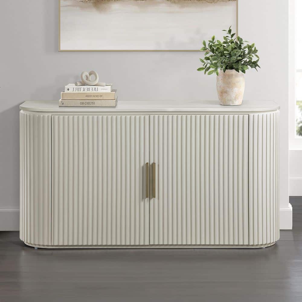 Reviews for Steve Silver Colvin Ivory Wood 60 in. Sideboard | Pg 1 - The Home Depot