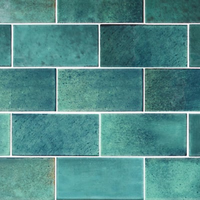 Green - Ceramic Tile - Tile - The Home Depot