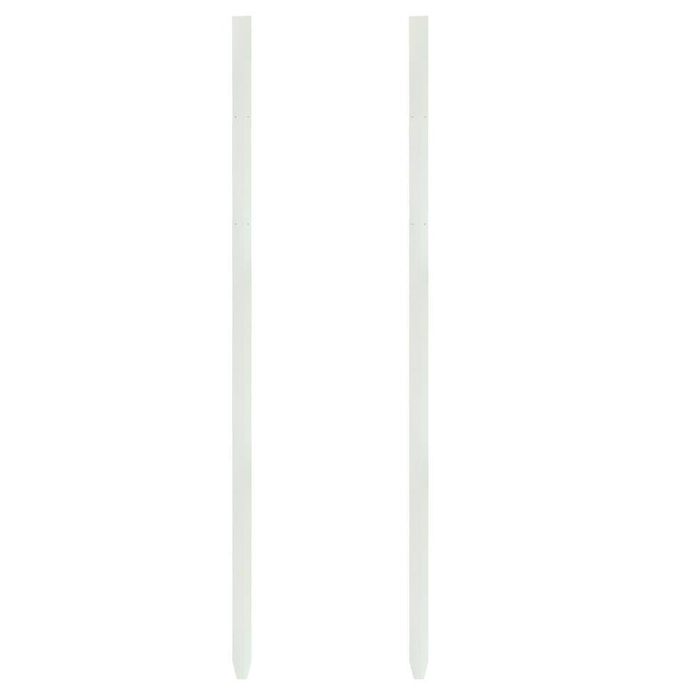 Wellco 84 in. x 2 in. x 2 in. Fiberglass T Profile Fence Post for ...