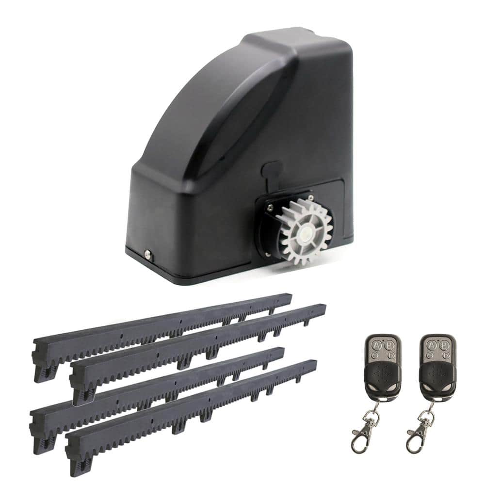 ALEKO Gear-Driven Sliding Gate Opener - AR500 Basic Kit AR500NOR-HD ...