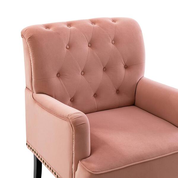 Dusky pink armchair store