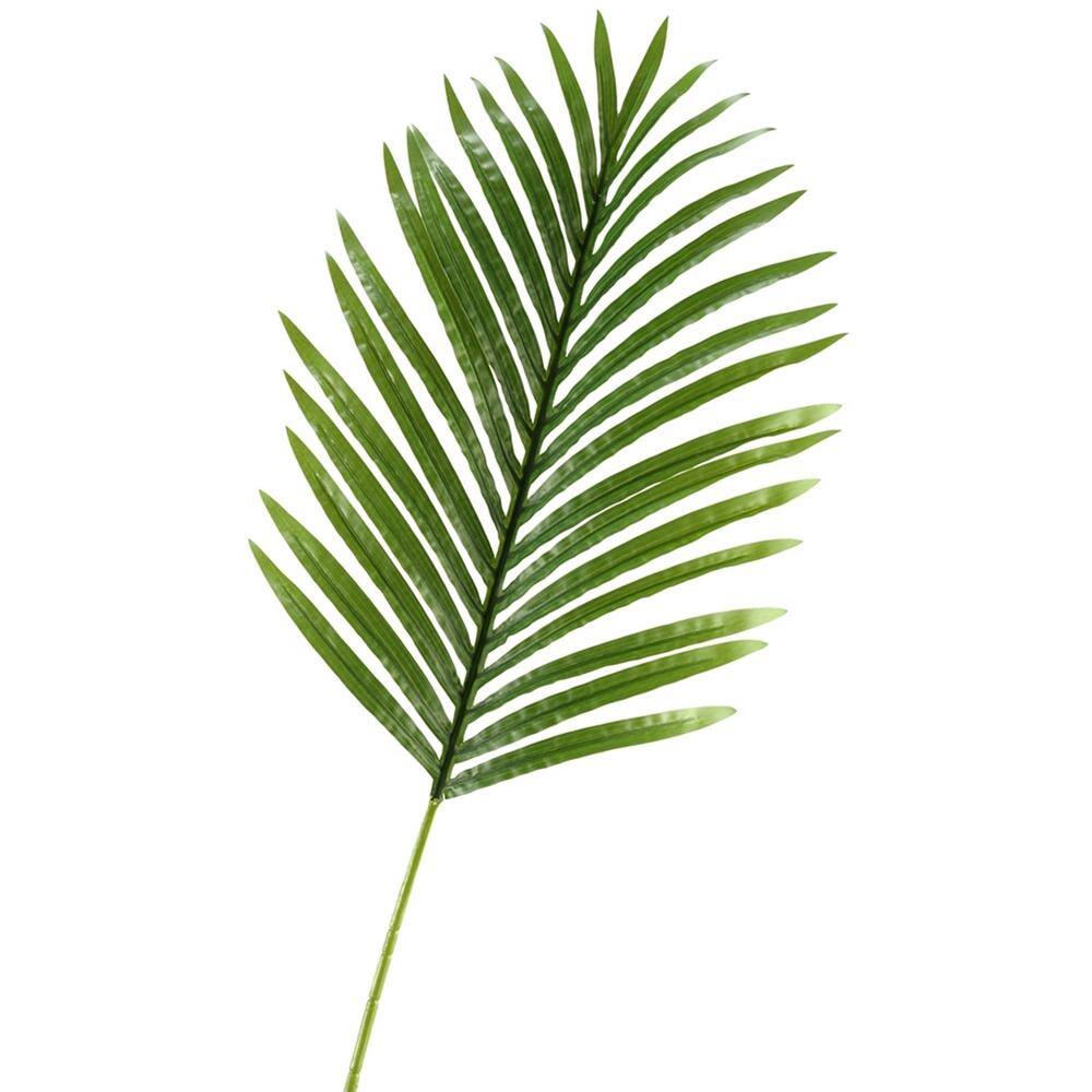 D&W Silks Artificial Indoor Large Hawaiian Palm Leaf (Set of 3) GR1917 ...