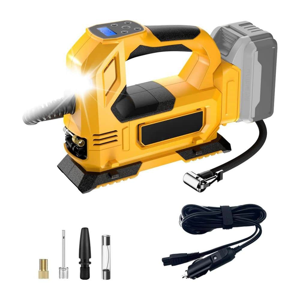 Ahfiwaso Cordless 150 PSI Portable Electric Air Compressor Compatible ...