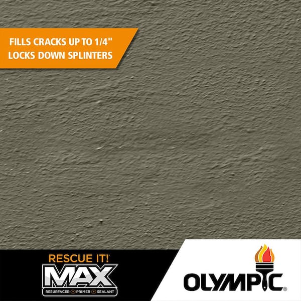 Olympic Rescue It 3 gal. Stonehedge Deck Resurfacer and Primer with ...