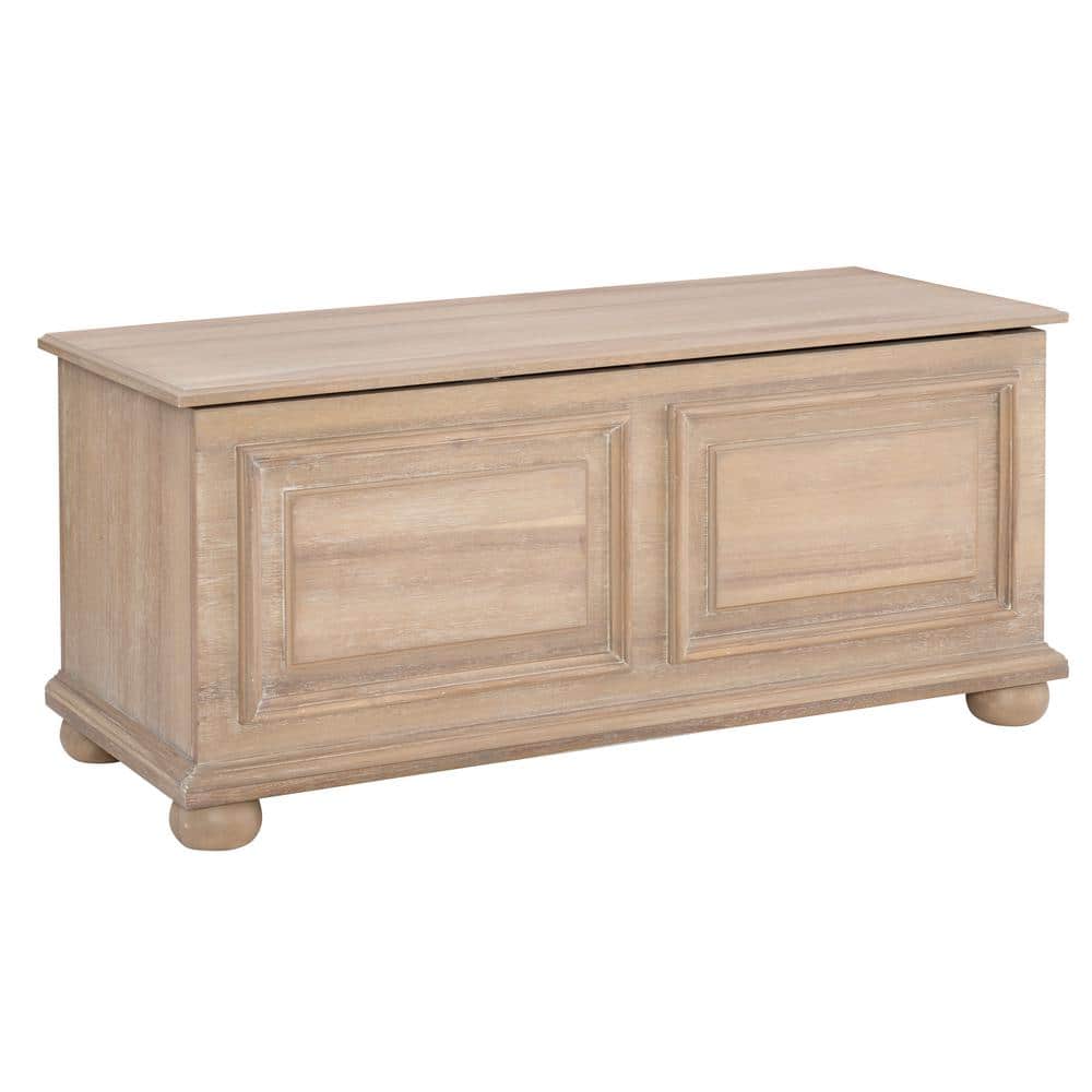 Powell Company Rockland Natural Finish Cedar Chest with Raised Panels ...