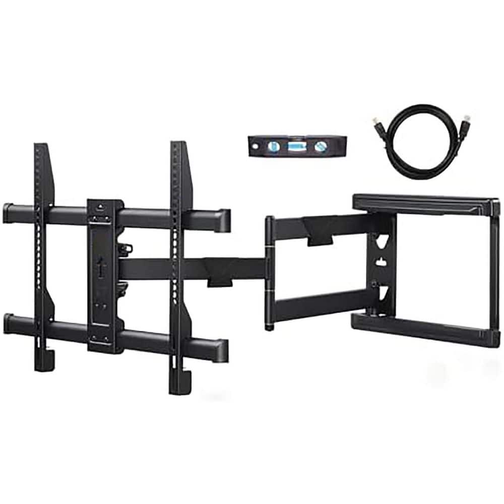 YICHUHAOXI Retractable Long Arm Wall Mount for 37 in. - 75 in. TVs Full ...