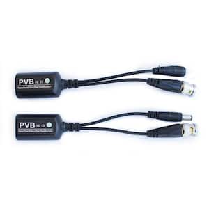 SPT Passive Power and Video Balun for Security Cameras (2-Pair) 15 ...