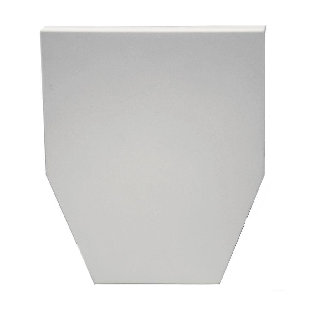 Builders Edge 6 in. Classic Dentil Window Header Keystone in 030 ...