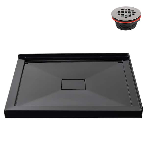 Streamline GB-606-428 42 in. x 34 in. Corner Acrylic Shower Base in ...