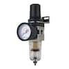 Primefit FR1401G - 1/4 in. Mini Filter-Regulator Combo with Gauge ...