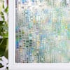 COTTON COLORS 35.4 in. W x 78.7 in. L Decorative and Privacy 3D Window ...