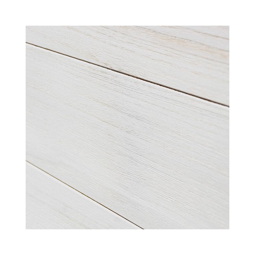 Afoxsos Farmhouse Style 1/4 in T x 5 in. W x 2 ft. L Shiplap Cedar ...