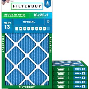 Filterbuy 20 in. x 25 in. x 1 in. MERV 10 (FPR 6) Odor Eliminator ...