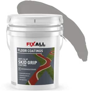 FIXALL Skid Grip Anti-Slip Floor Coating, 5 Gallon, Jet, Slip-Resistant ...