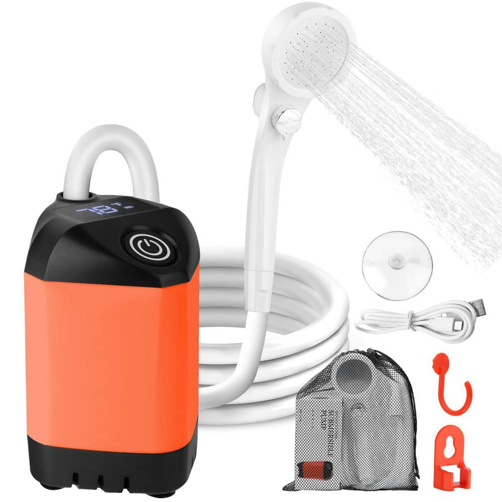 Phewnyzo Outdoor Portable Camping Shower Kit 3 Spray Modes IPX7 ...