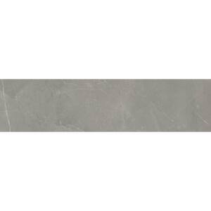 EMSER TILE Sterlina Gray 23.62 in. x 47.24 in. Polished Marble Look ...