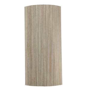 Ejoy 106 in. x 24 in. x 0.43 in. Wood Half Circle Flexible Multi ...