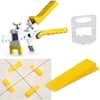 Wellco Tile Leveling Systems 300-Pack 1.4 in. W Leveling Clips and 100 ...