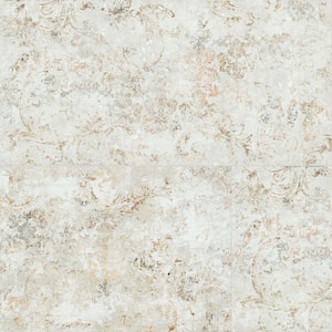 Merola Tile Parete Fiori Green 23-1/2 in. x 47 in. Porcelain Floor and ...