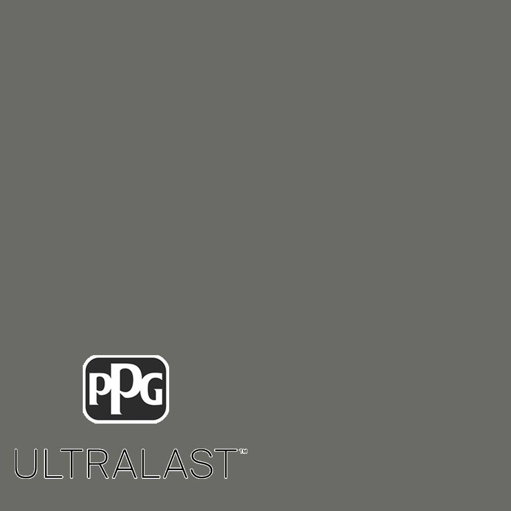 PPG UltraLast 5 gal. #PPG1009-6 Armory Matte Interior Paint and Primer ...