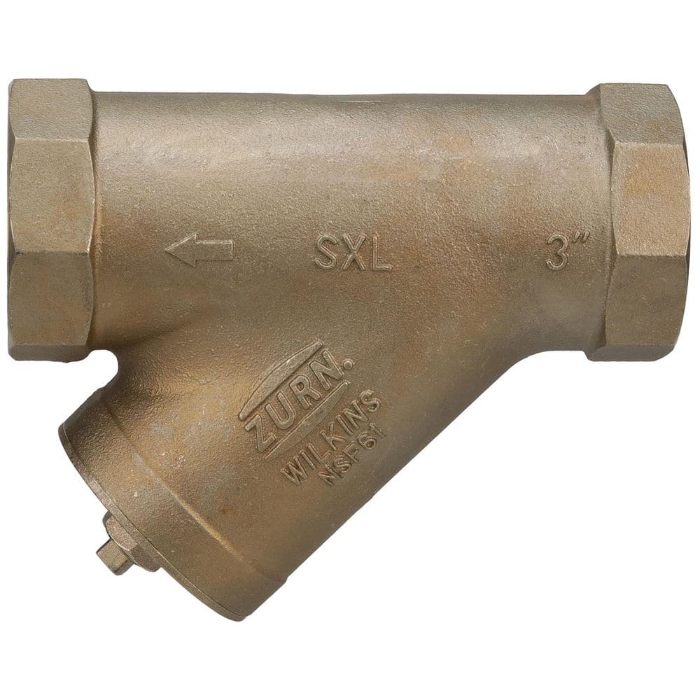 Wilkins 3 in. SXL Cast Bronze Wye Type Strainer, Lead Free 3-SXL - The ...