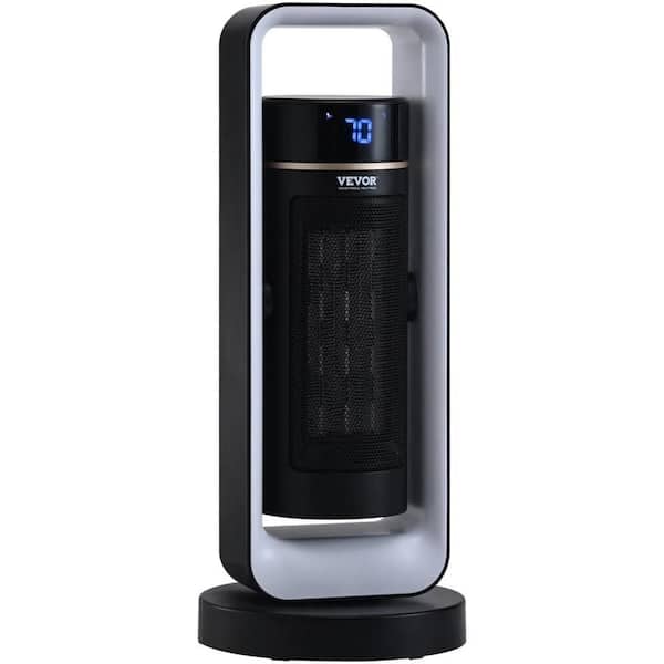 1000W/1500W 20 in. Electric Ceramic Space Heater with Thermostat Remote ...