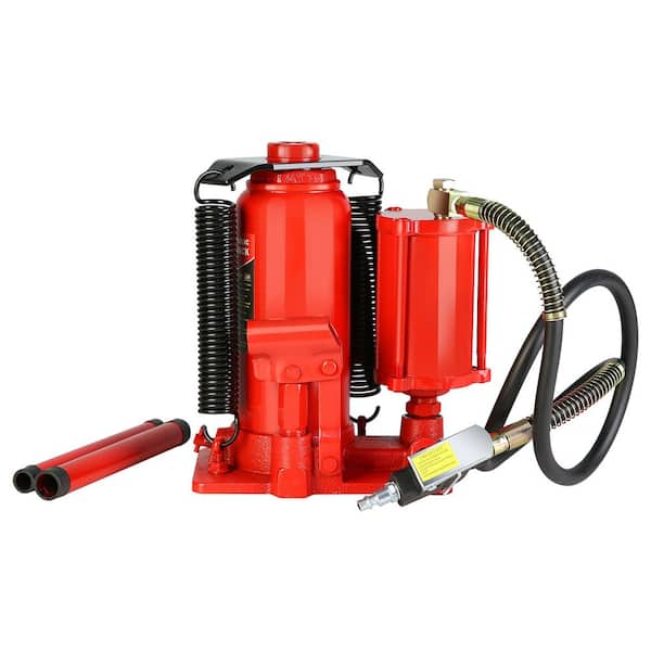 MYWISH 12-Ton Air Hydraulic Bottle Jack for Vehicle and Equipment ...