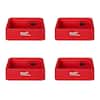 Milwaukee Packout Compact Shelf (4-Pack) 48-22-8347-4 - The Home Depot