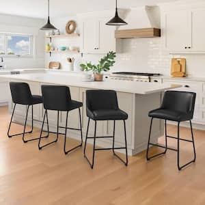 OrangeOne Molio 36 in. Thick Seat Cushion Metal Frame Brown Faux ...